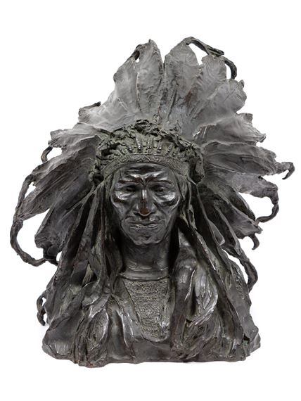 Adolph Alexander Weinman | Chief Black Bird | MutualArt