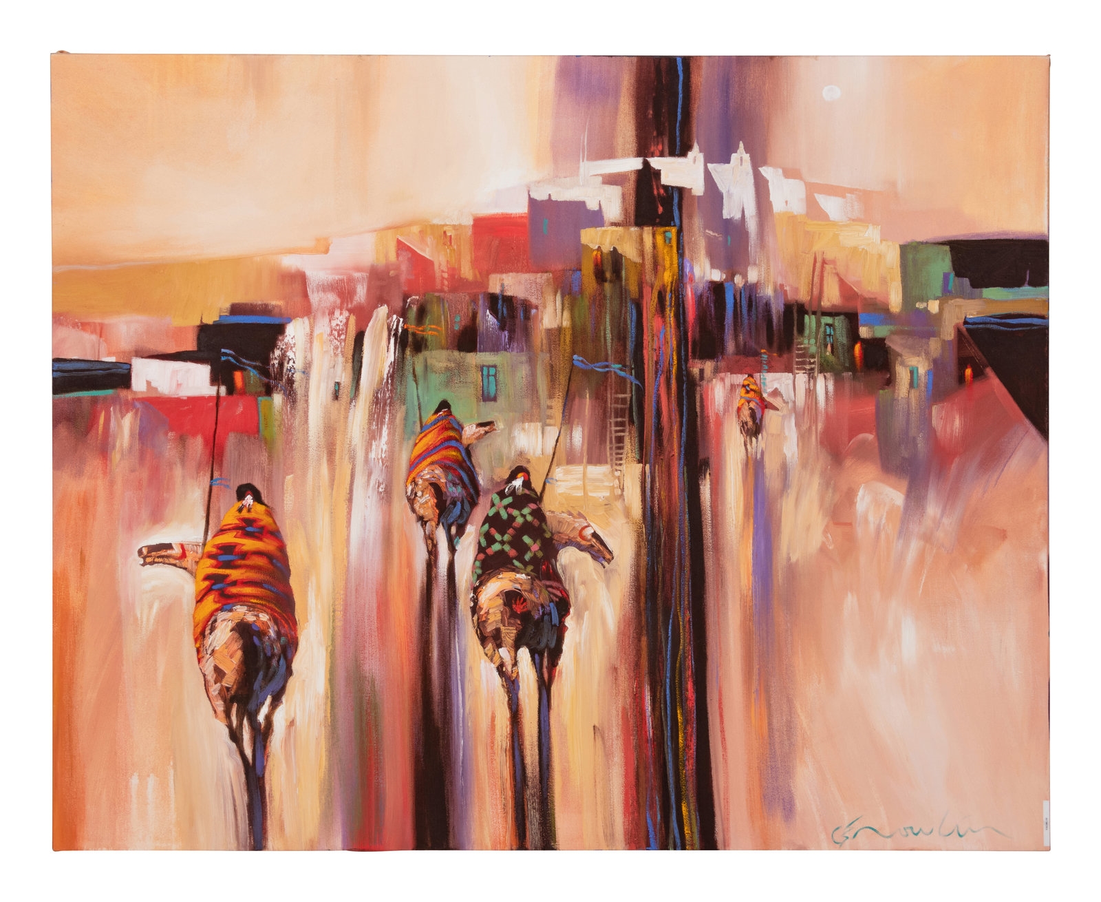 Bruce Carlton Nowlin | Living In | MutualArt