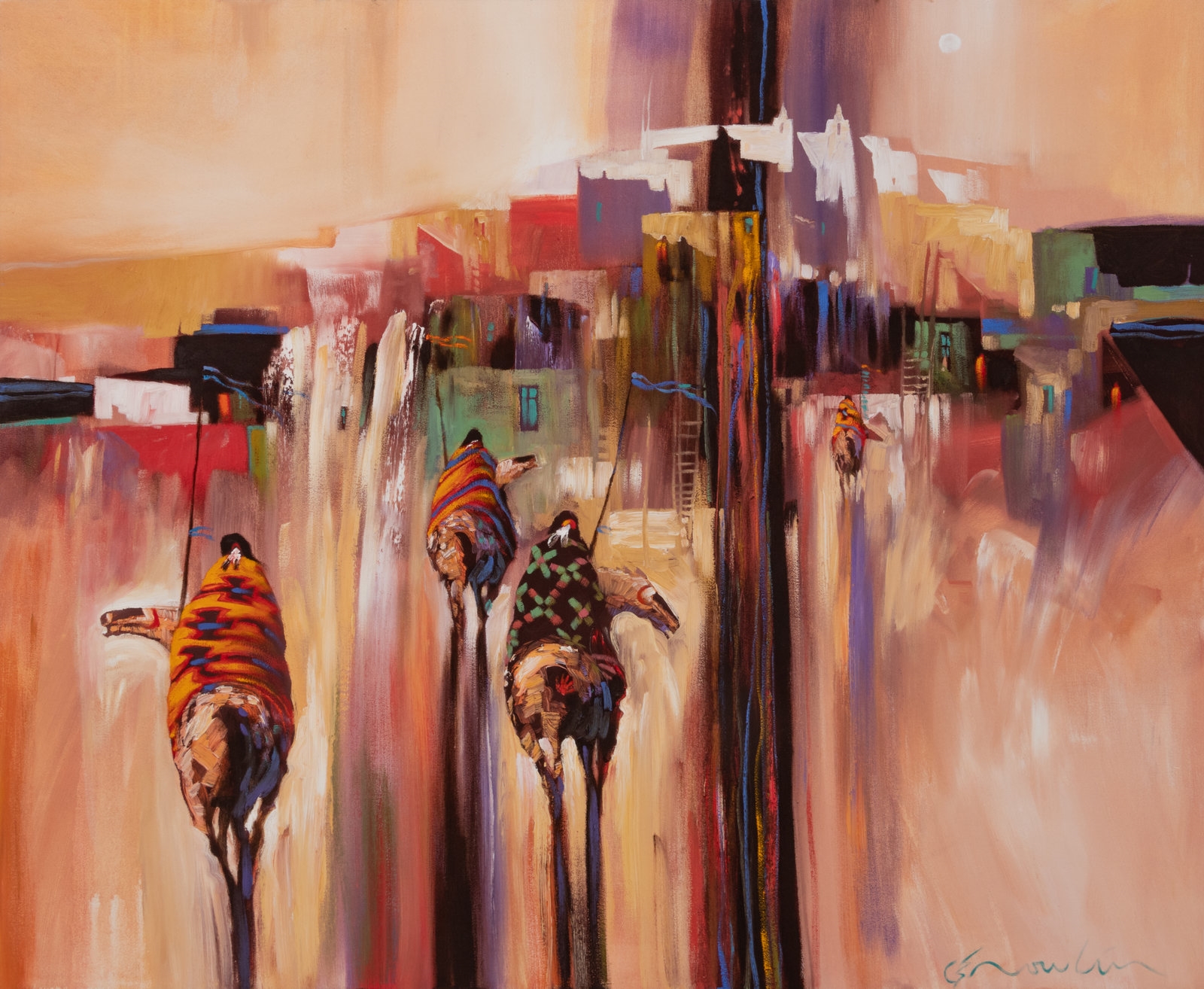 Bruce Carlton Nowlin | Living In | MutualArt