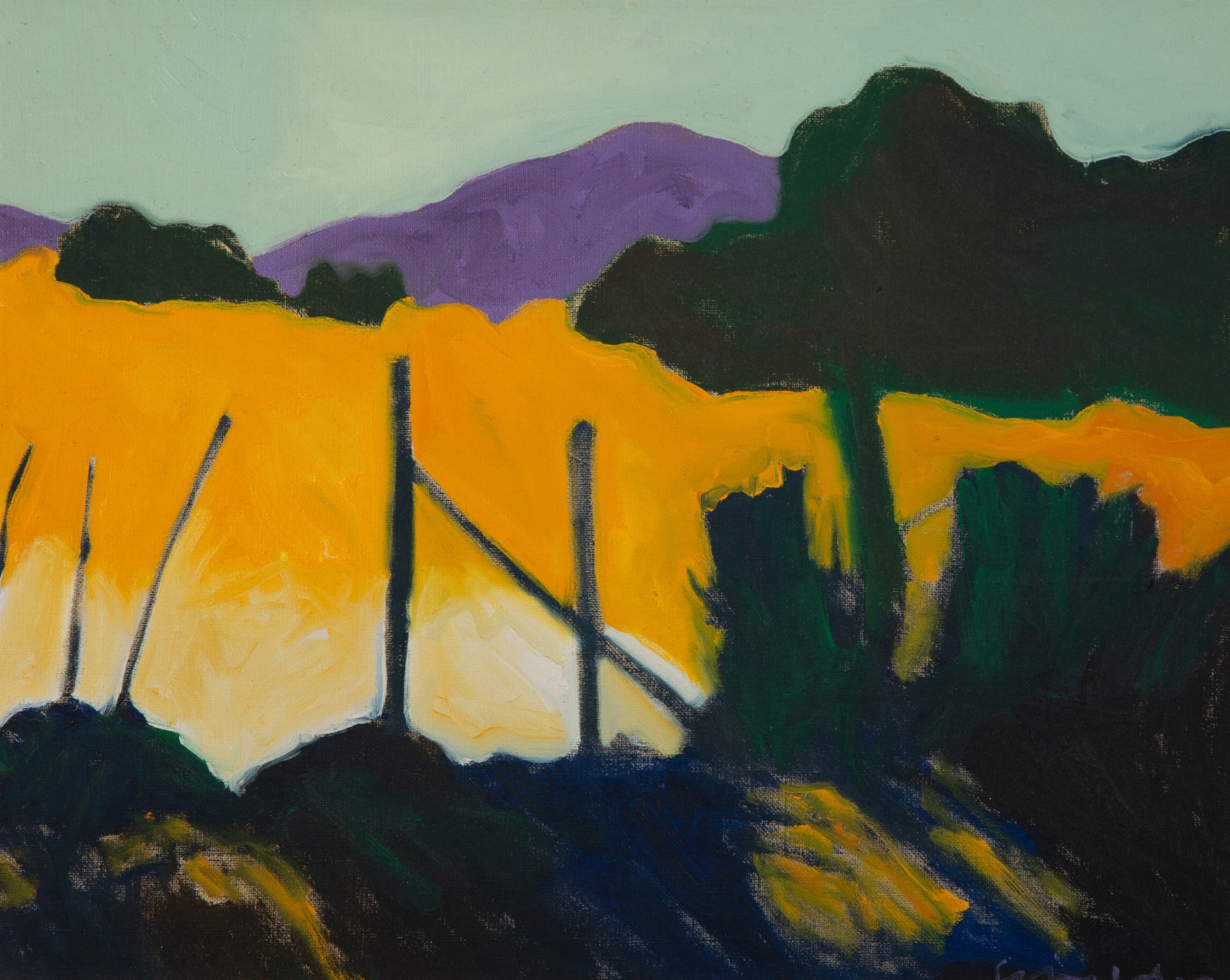 Fritz Scholder | Landscape (1978) | MutualArt