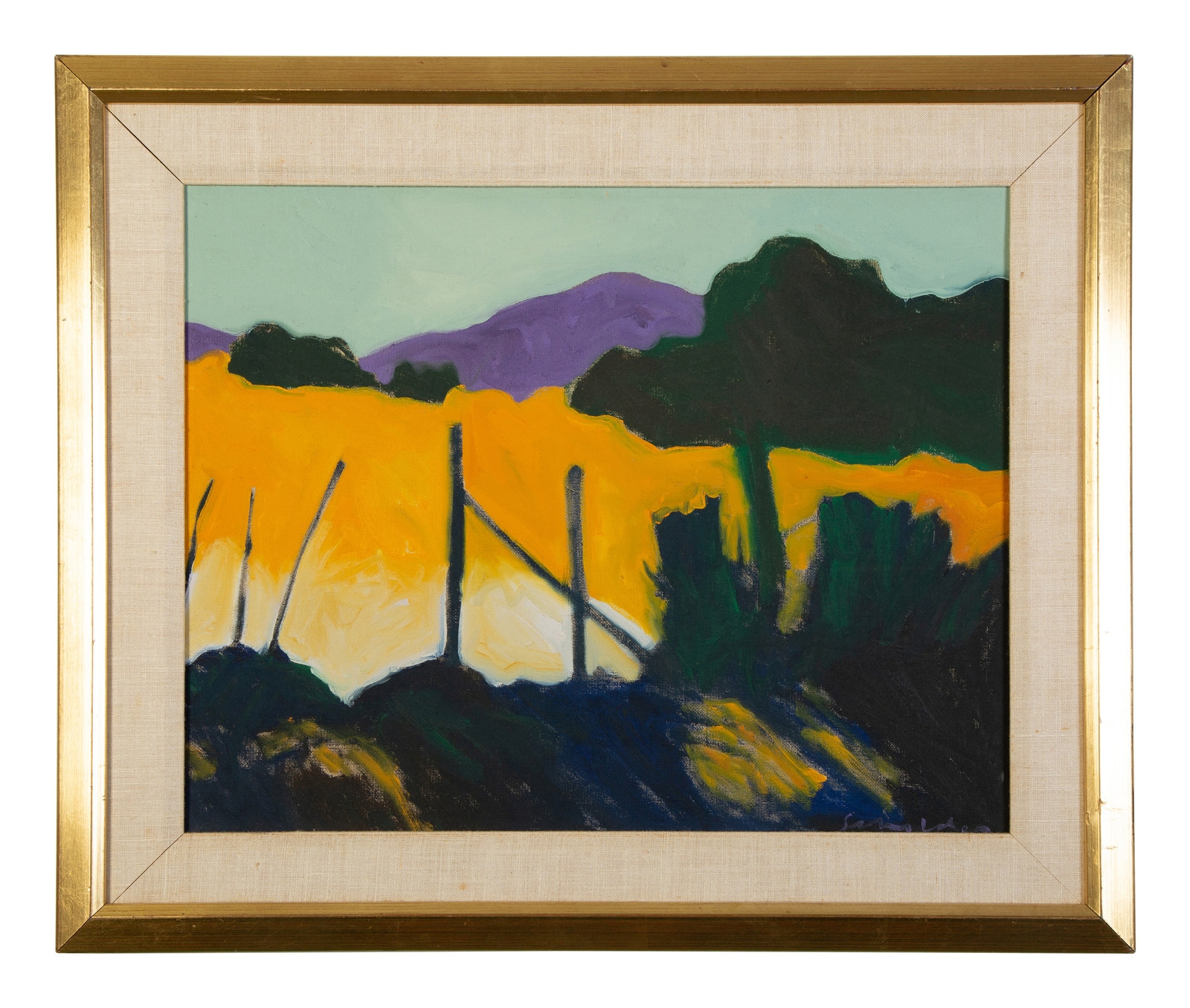 Fritz Scholder | Landscape (1978) | MutualArt