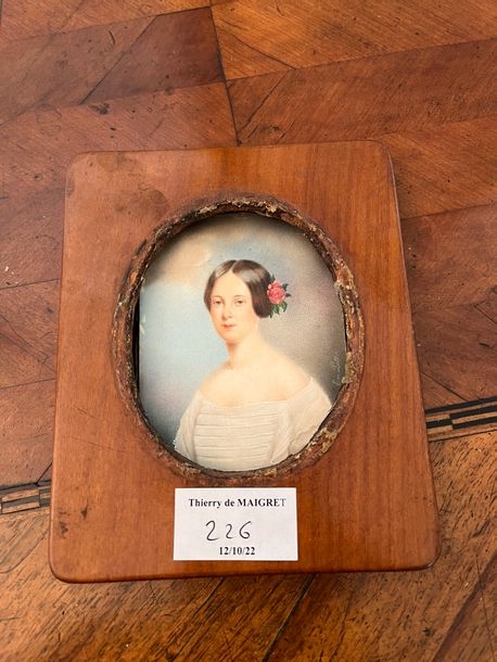Emanuel Thomas Peter | Portrait of a young woman | MutualArt