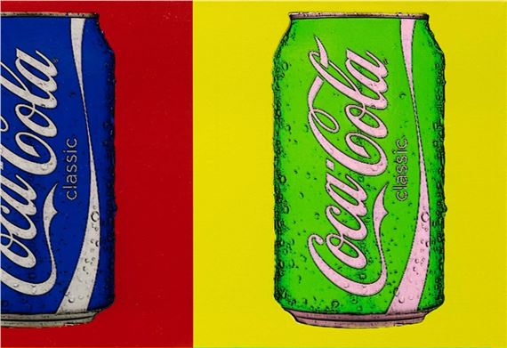 Popart Andy Warhol Coca Cola Andy Warhol Foundation Vintage 1998