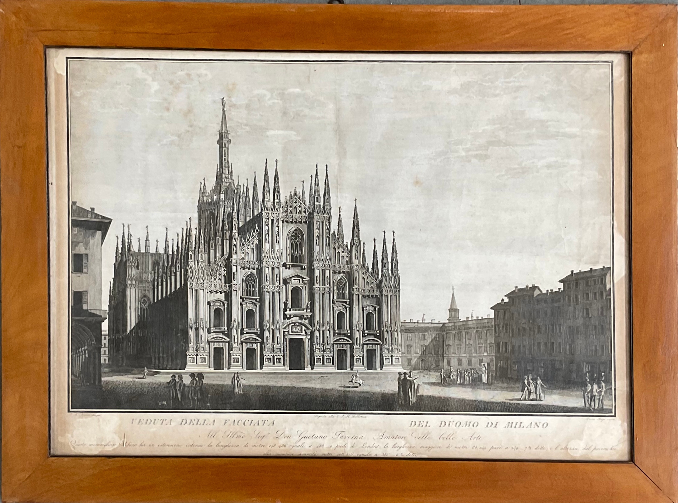 Domenico Aspari | View of the façade of Milan Cathedral | MutualArt