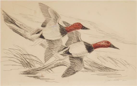 John Ruthven | Two Flying Birds (1979) | MutualArt