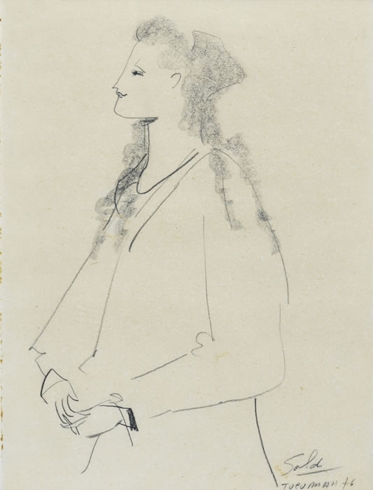 Raúl Soldi | FIGURA FEMENINA (76) | MutualArt