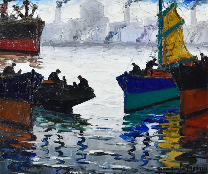 Benito Quinquela Martin | RINCON DE LA BOCA (1960) | MutualArt