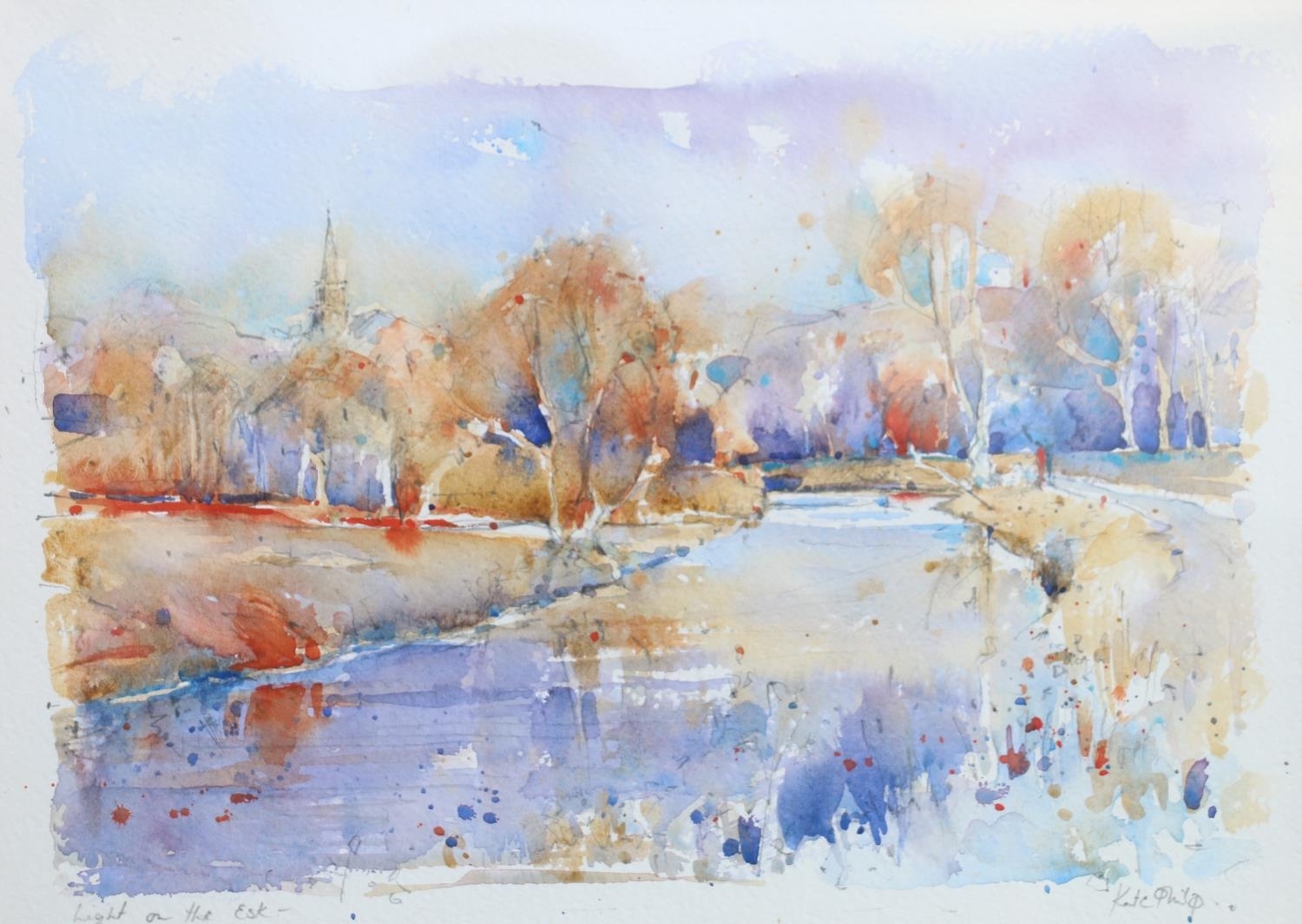 Kate Philp | Light on the Esk | MutualArt
