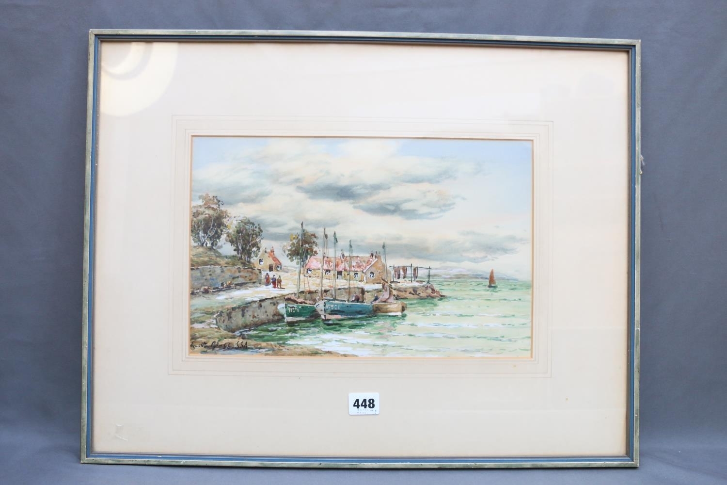 John Hamilton Glass | East Neuk fishing village | MutualArt