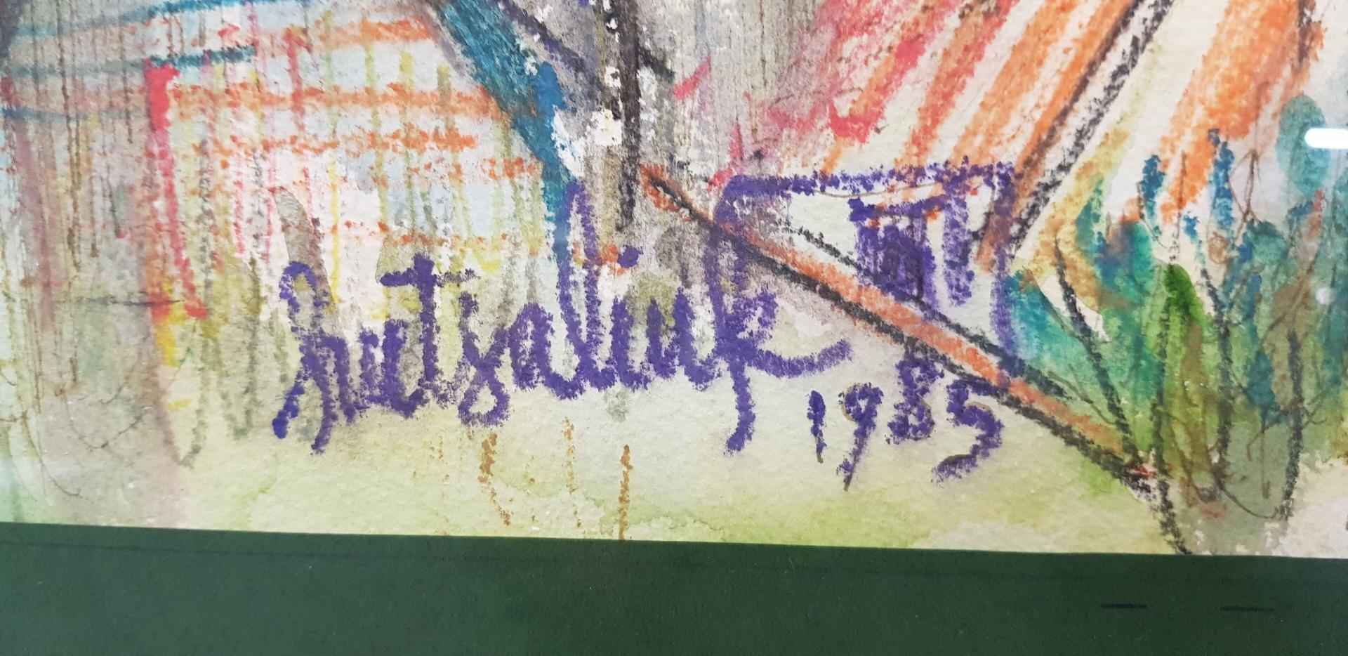 Luiboslav Hutsaliuk | Devant l'église (1985) | MutualArt