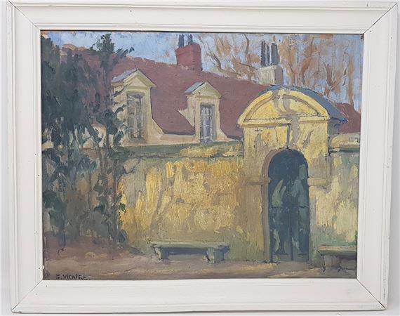 Marcel Vicaire | Entrée de maison bourgeoise | MutualArt