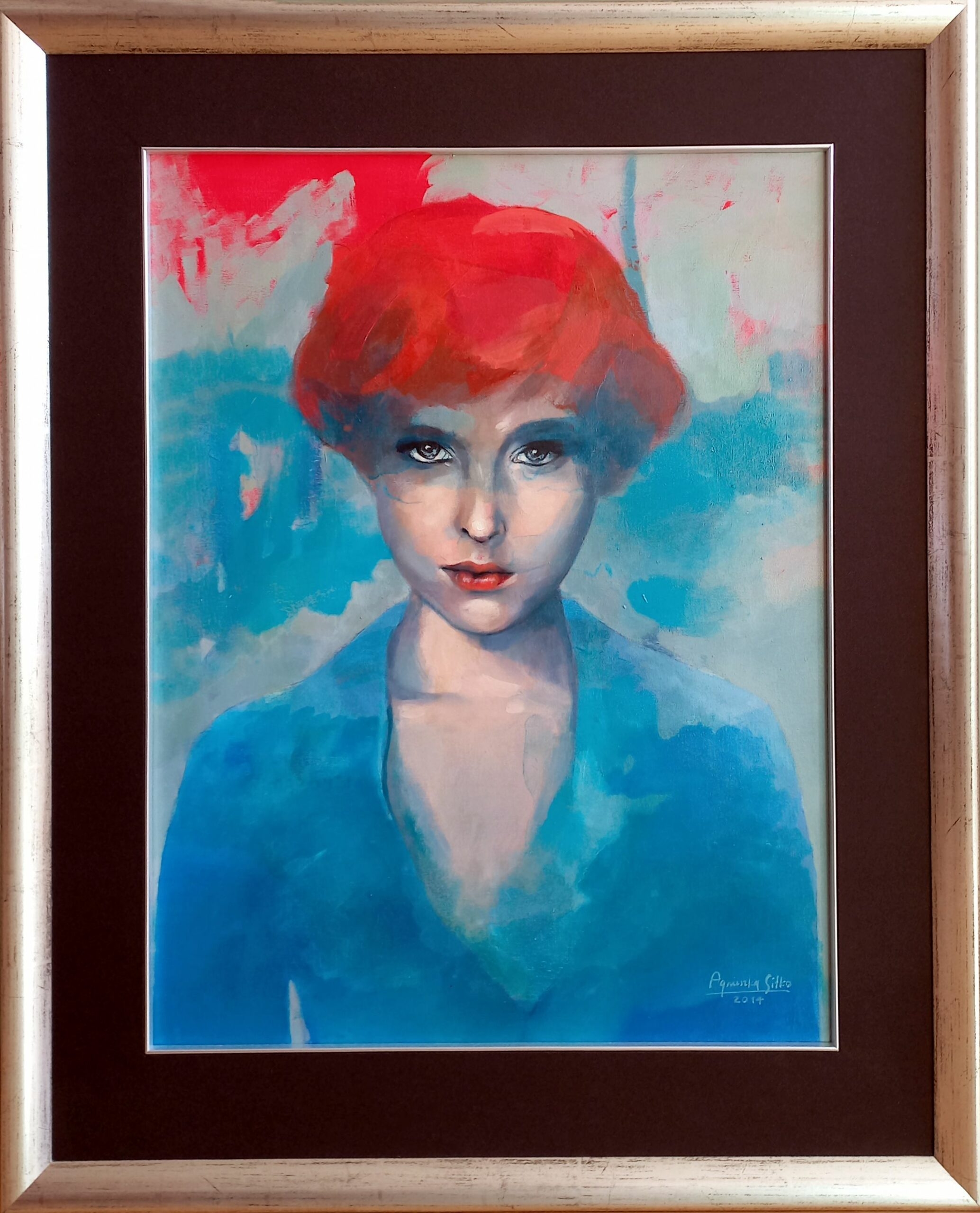 Agnieszka Sitko | Dziewczyna z czerwonymi włosami (2014) | MutualArt