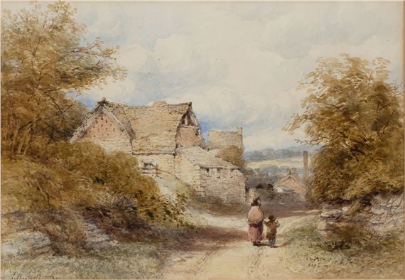 Joseph Haslam Hawkesworth | View near Ecclesfield | MutualArt