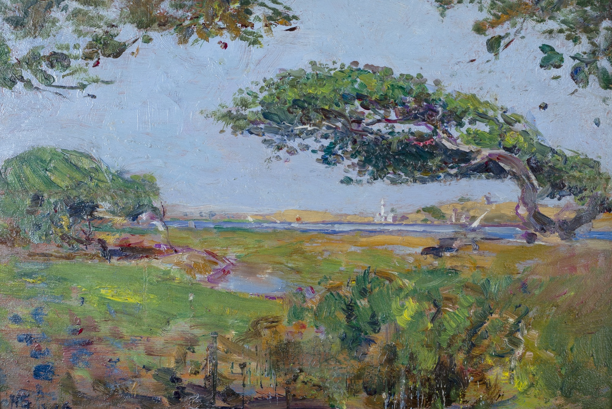 Henry Simpson | Italian landscape (1894) | MutualArt