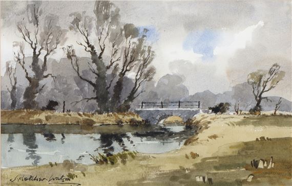 James Fletcher Watson | 'Cotswold River' | MutualArt