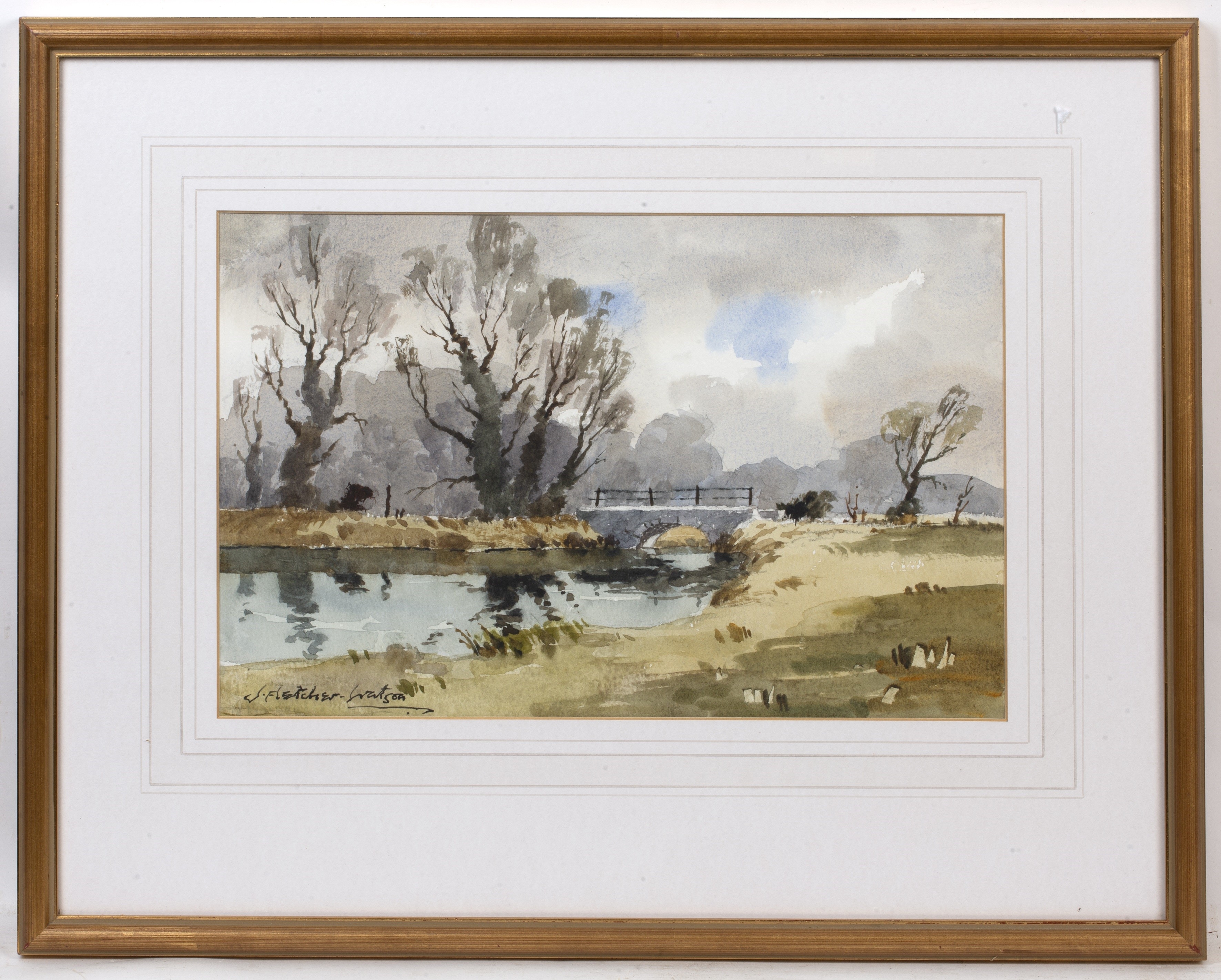 James Fletcher Watson | 'Cotswold River' | MutualArt