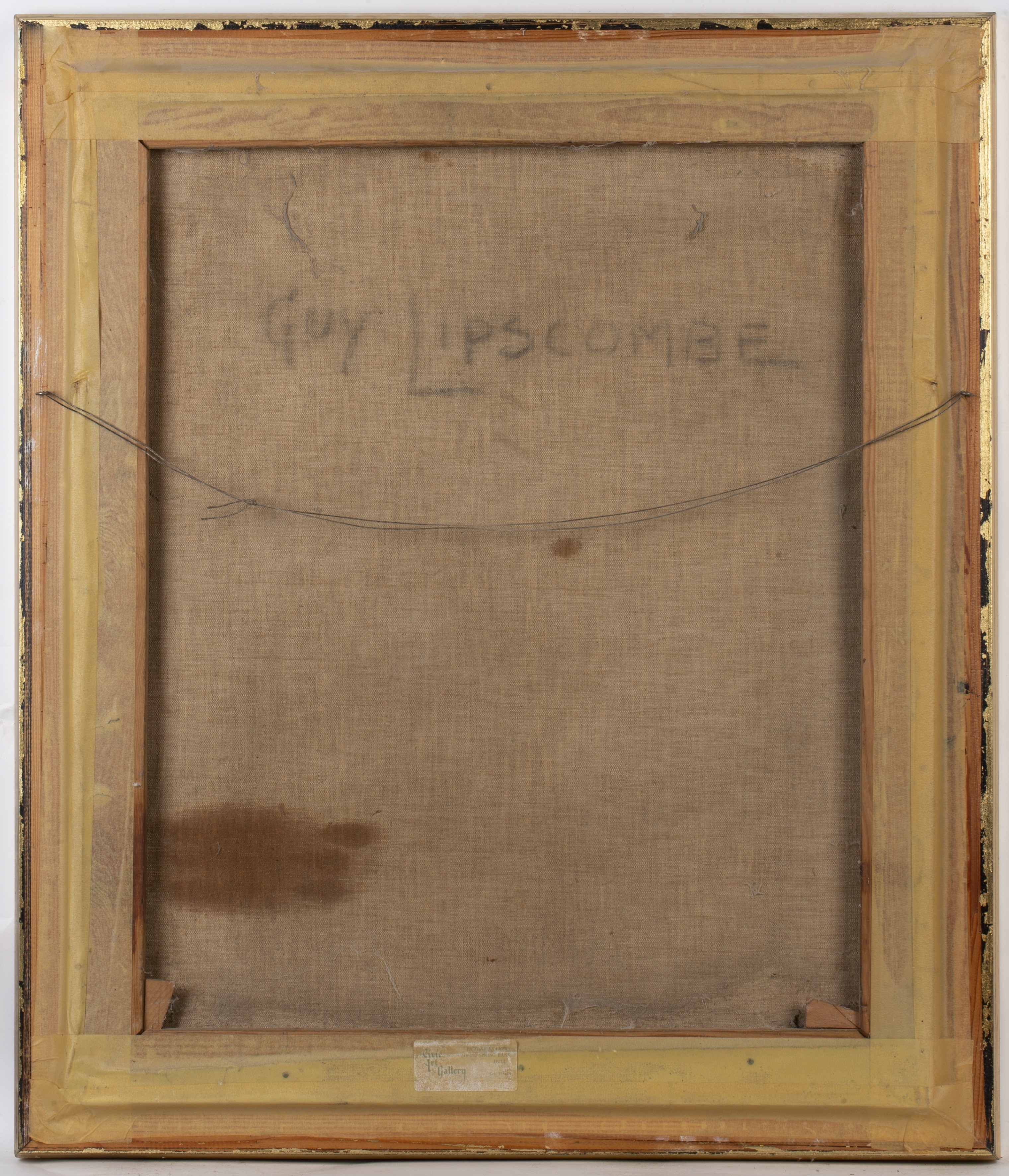 Guy Lipscombe | Portrait of a female beauty standing with hands clasped ...