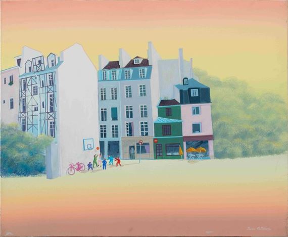 Stevan Petrovic | The Basketball Games | MutualArt