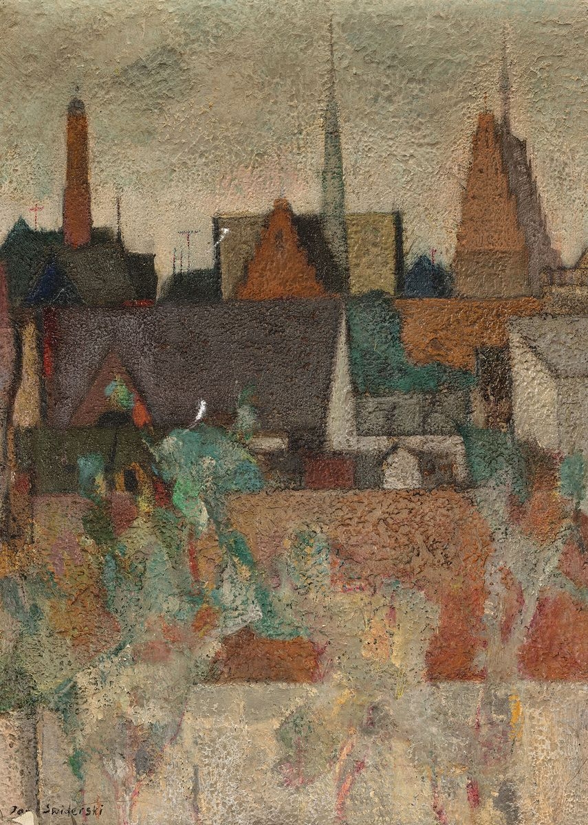 Jan Swiderski | DACHY KRAKOWA | MutualArt