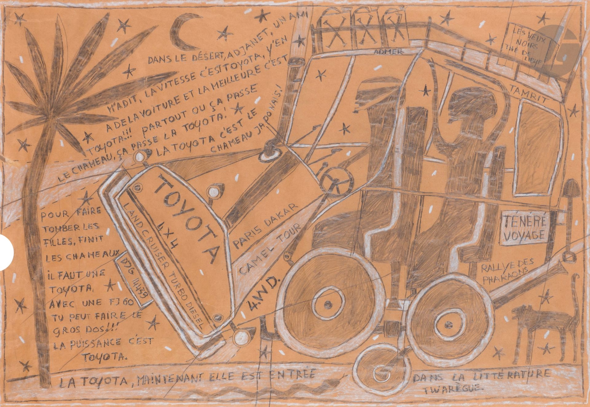 François Burland | La Toyota | MutualArt