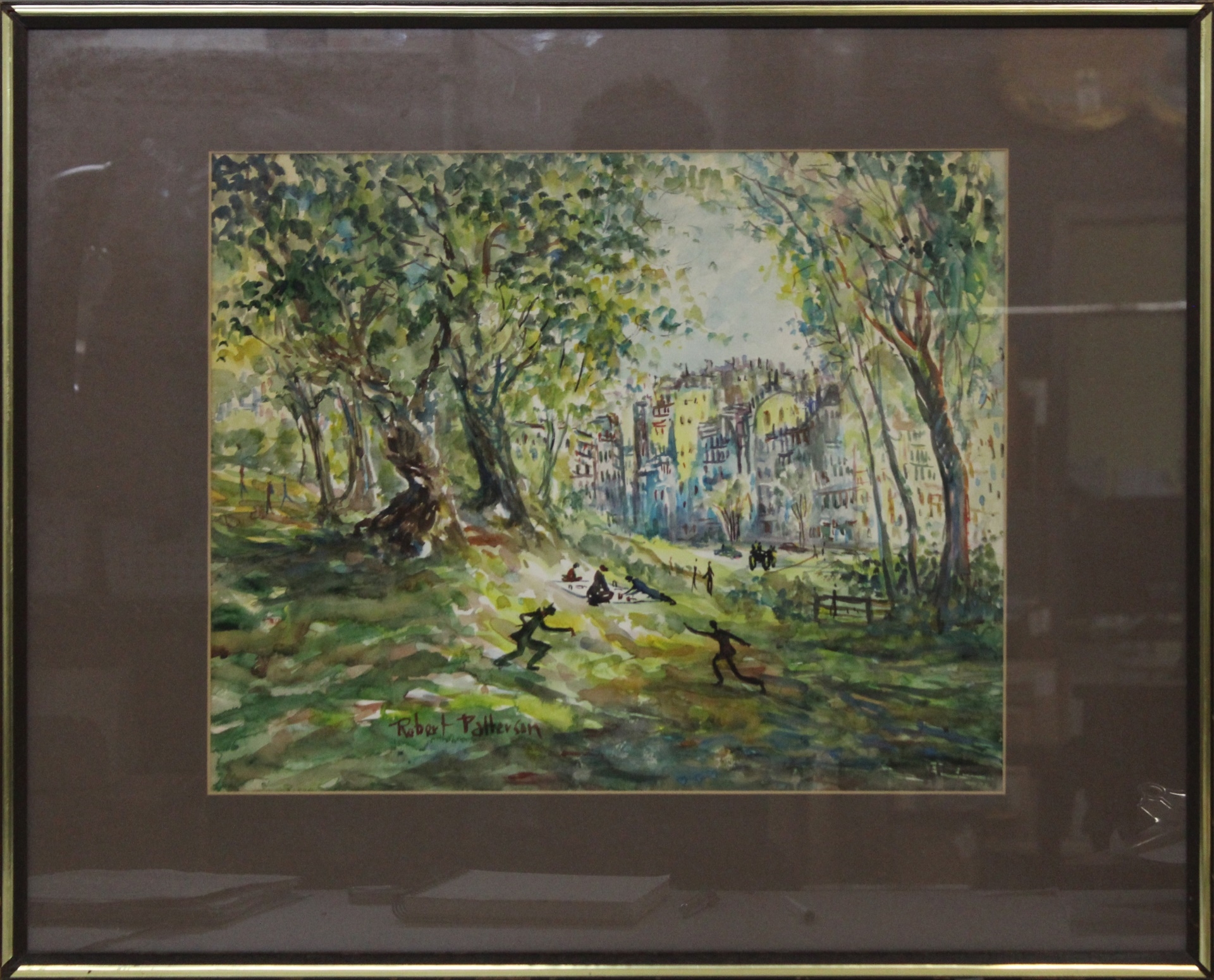 Robert Patterson | Park scene | MutualArt