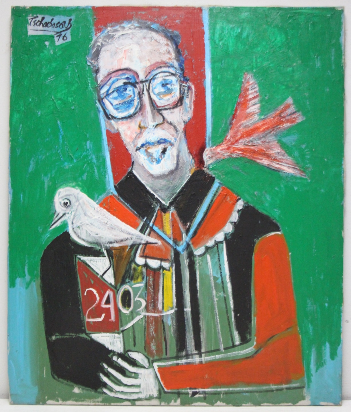 Nahum Tschacbasov | Portrait of Leonard Barton (artist's stepson ...