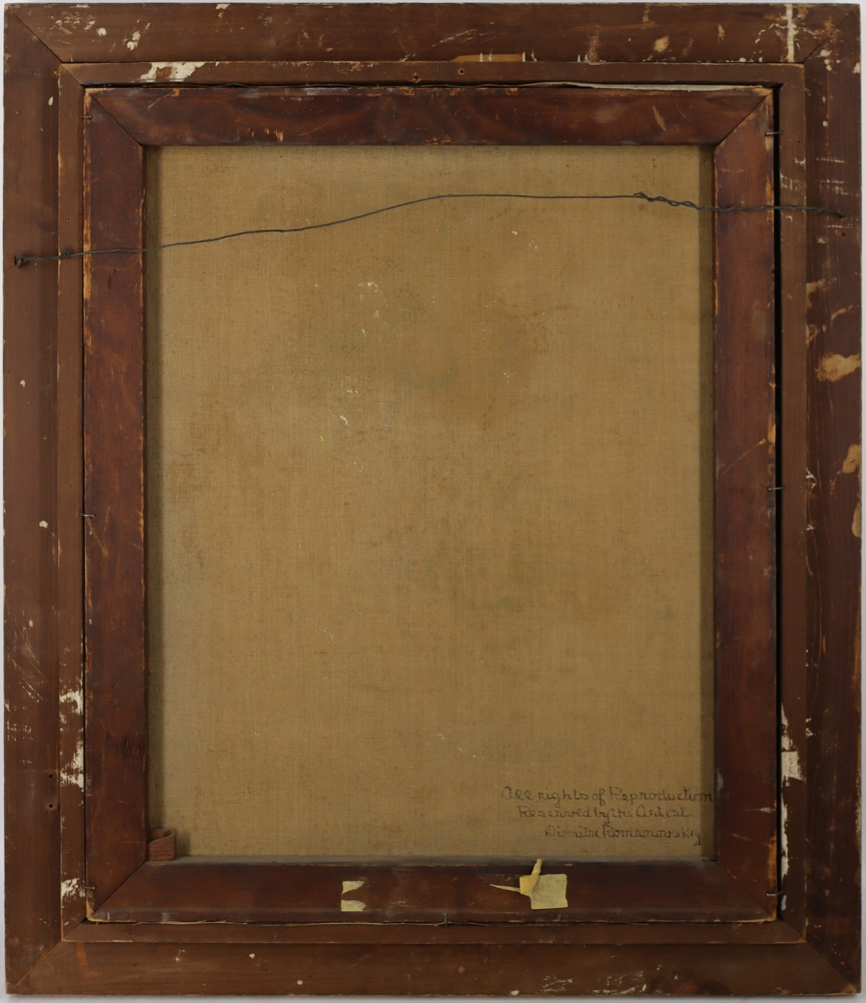 Dimitri Romanovsky | Oil on canvas | MutualArt