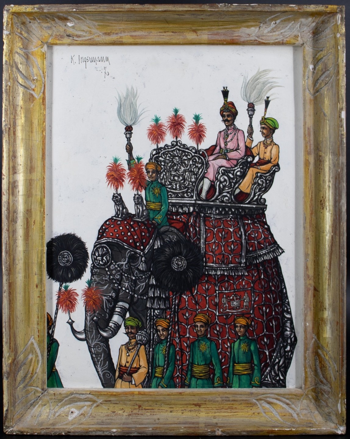 Keith Ingermann | Oil on board | MutualArt