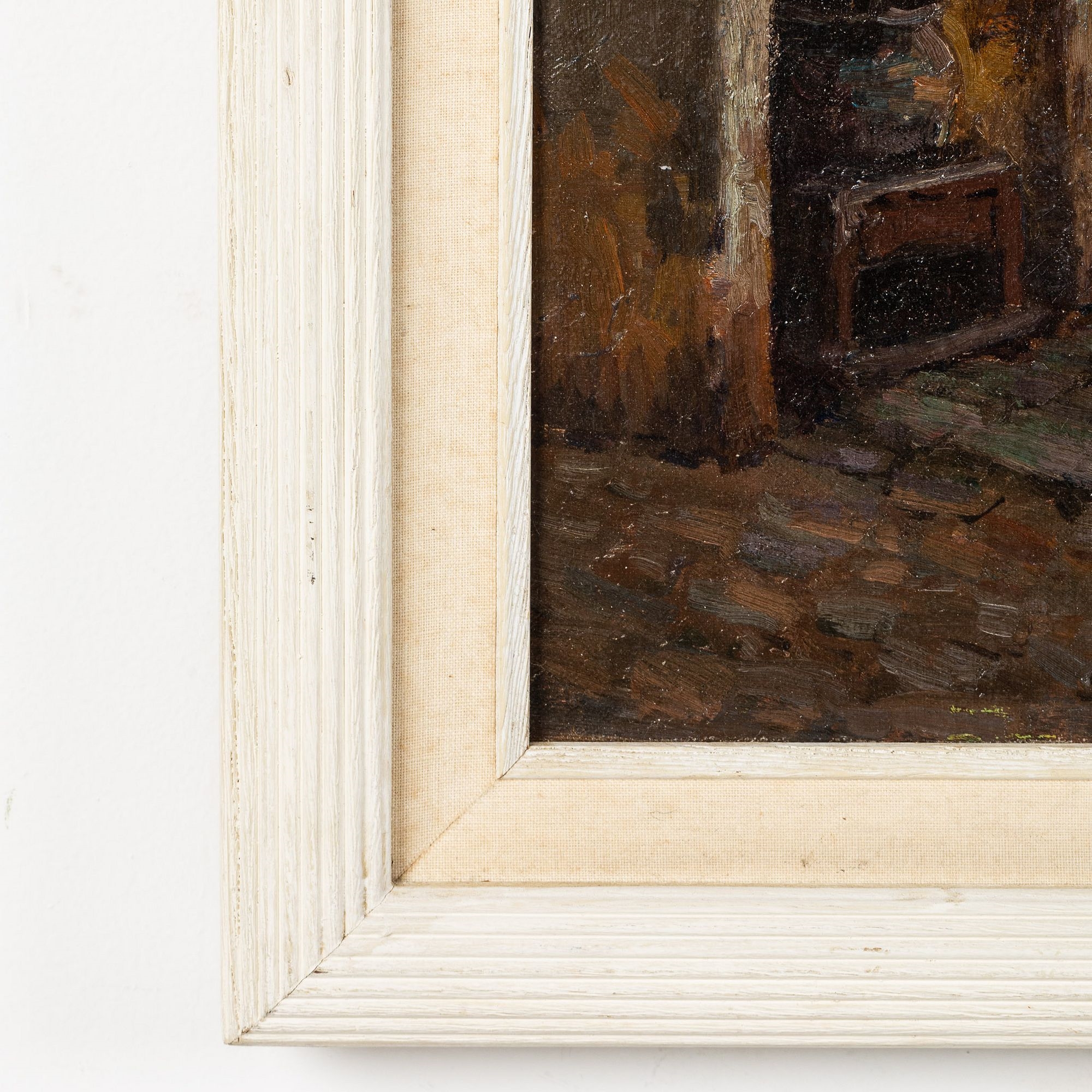 Melbourne Havelock Hardwick | Figures in an Interior (1915) | MutualArt