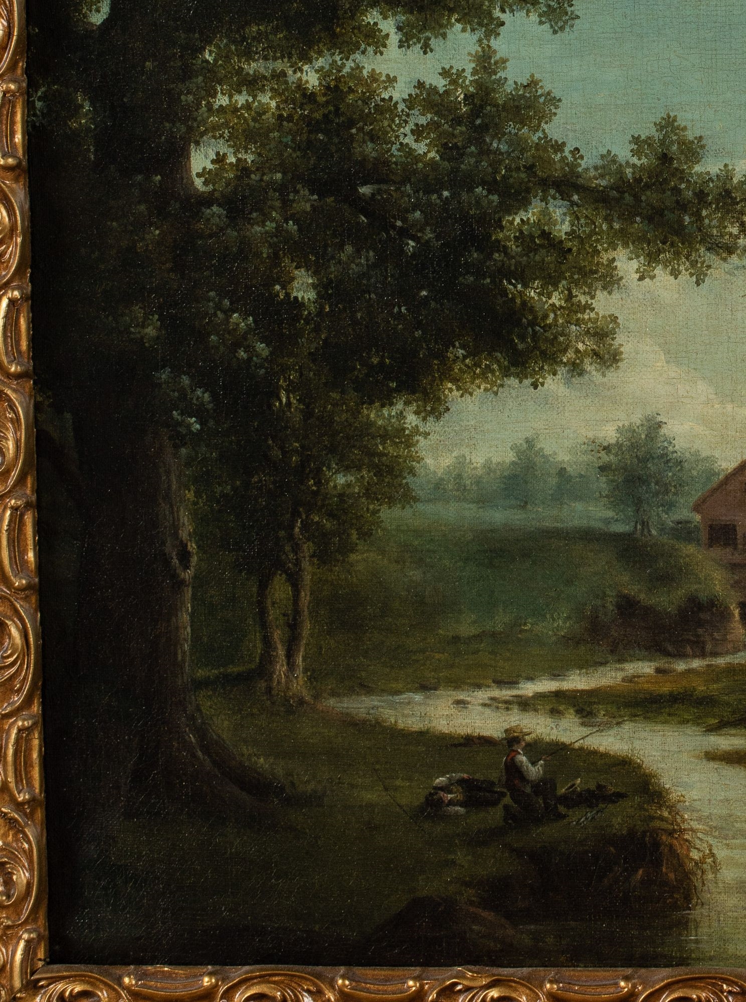 Joseph Rusling Meeker | Fishing on Scajaquada Creek (81) | MutualArt