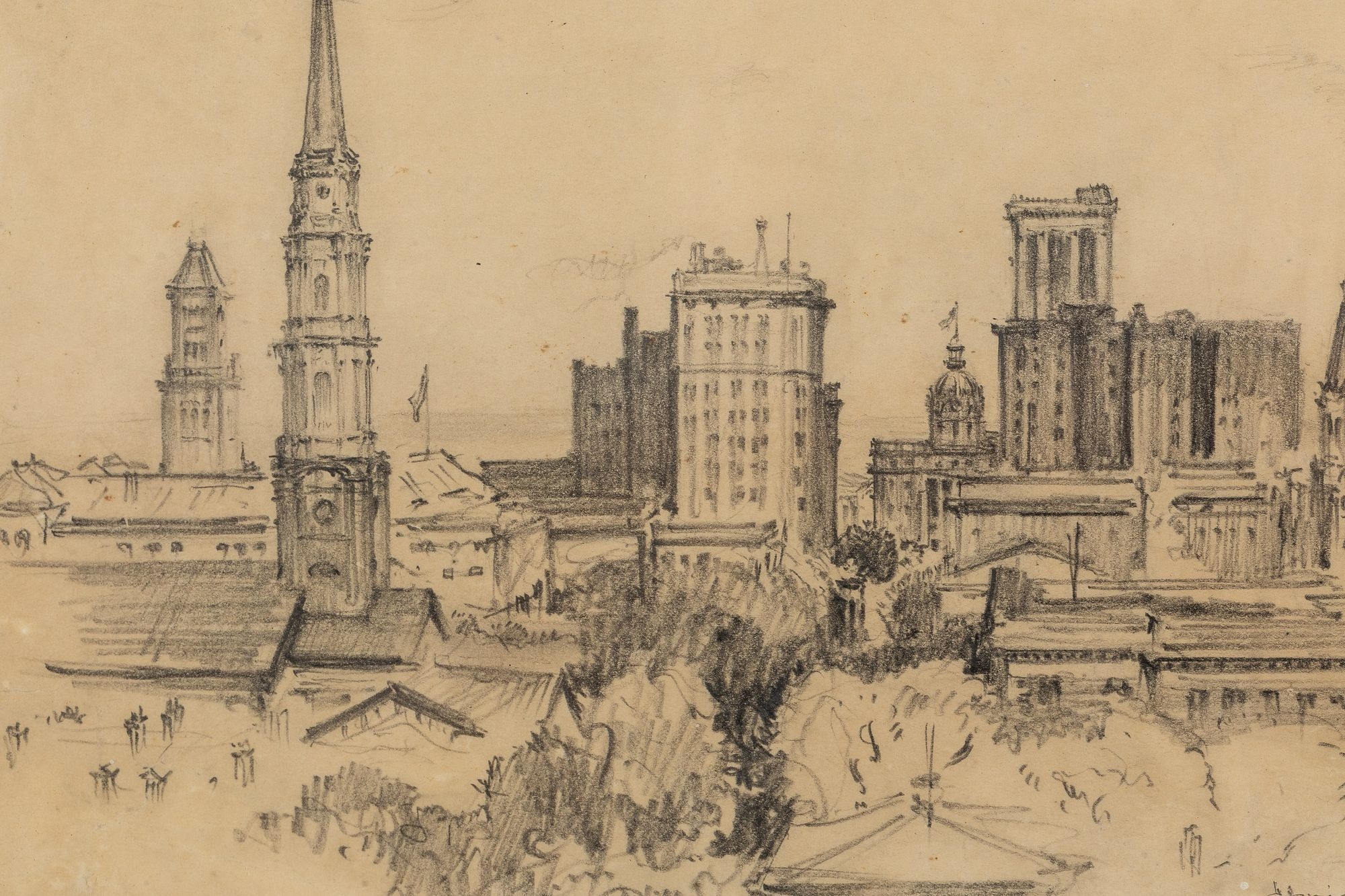 Christopher Murphy | Study for Savannah Skyline | MutualArt