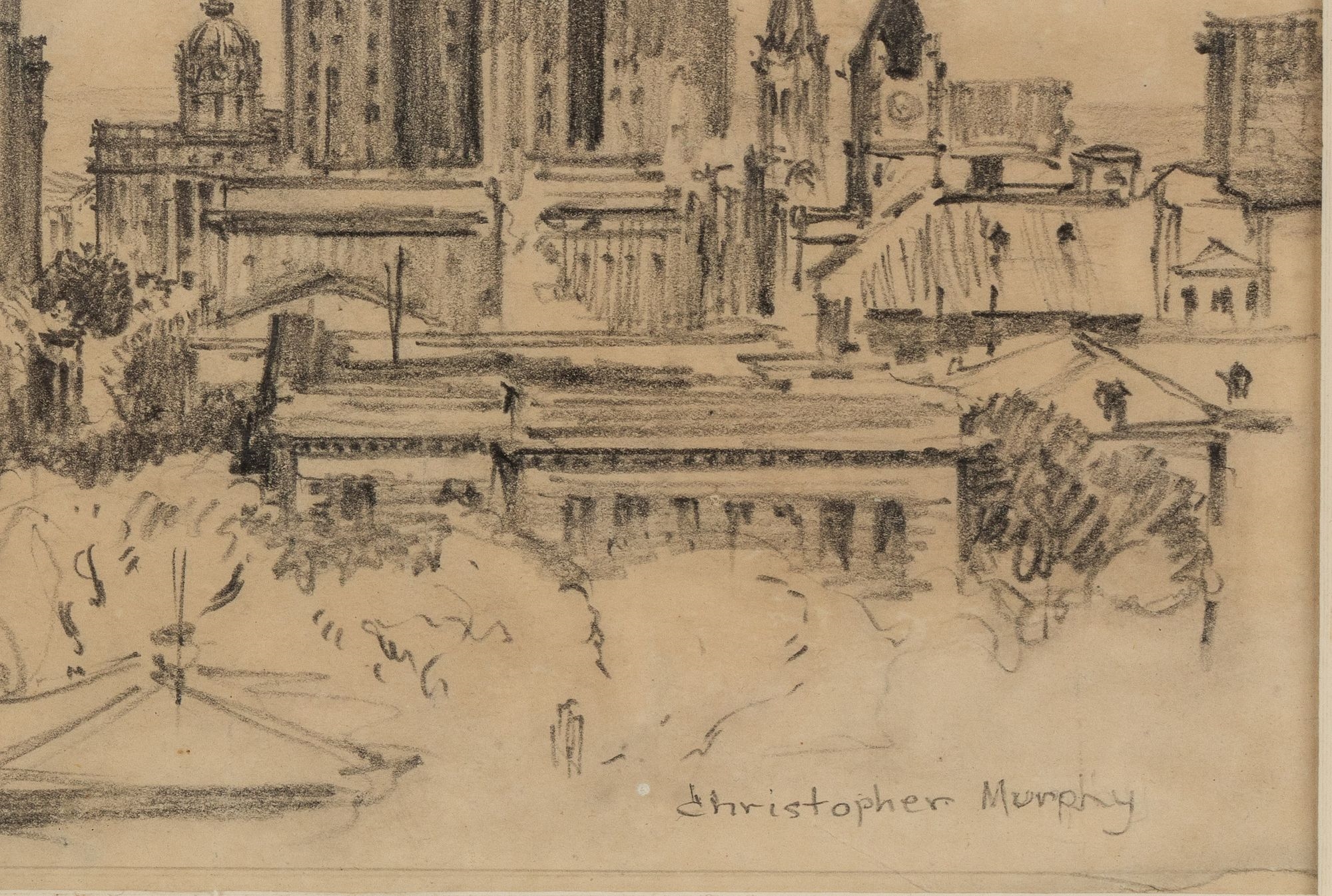 Christopher Murphy | Study for Savannah Skyline | MutualArt
