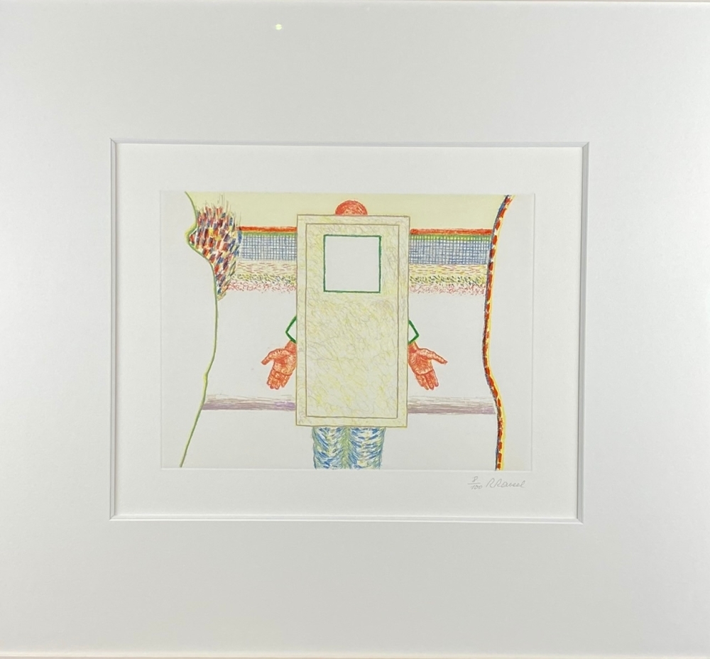 Roger Raveel | Behold a human (2005) | MutualArt