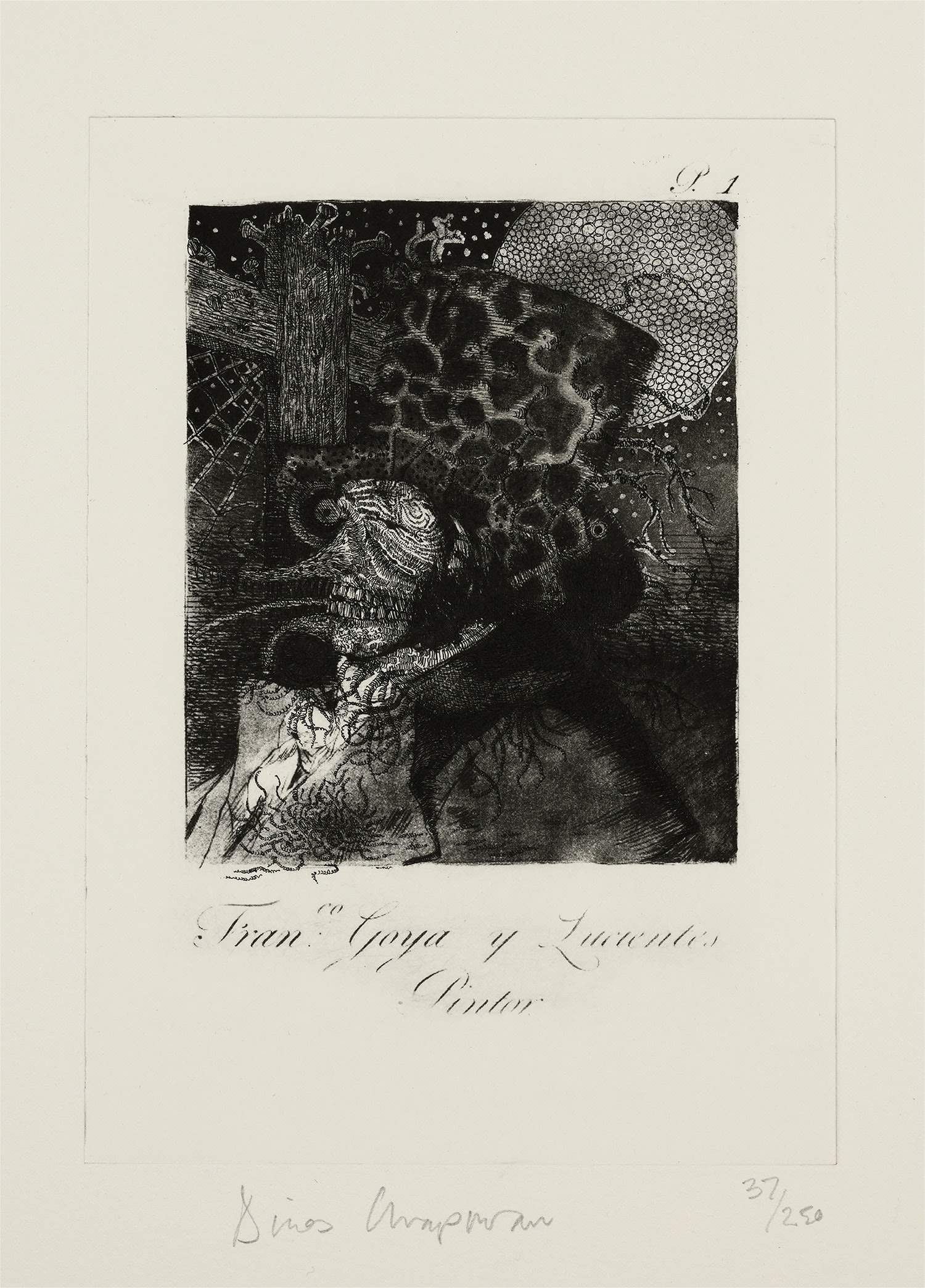 Jake & Dinos Chapman | Dinos not Jake, Reworked and improved etching ...