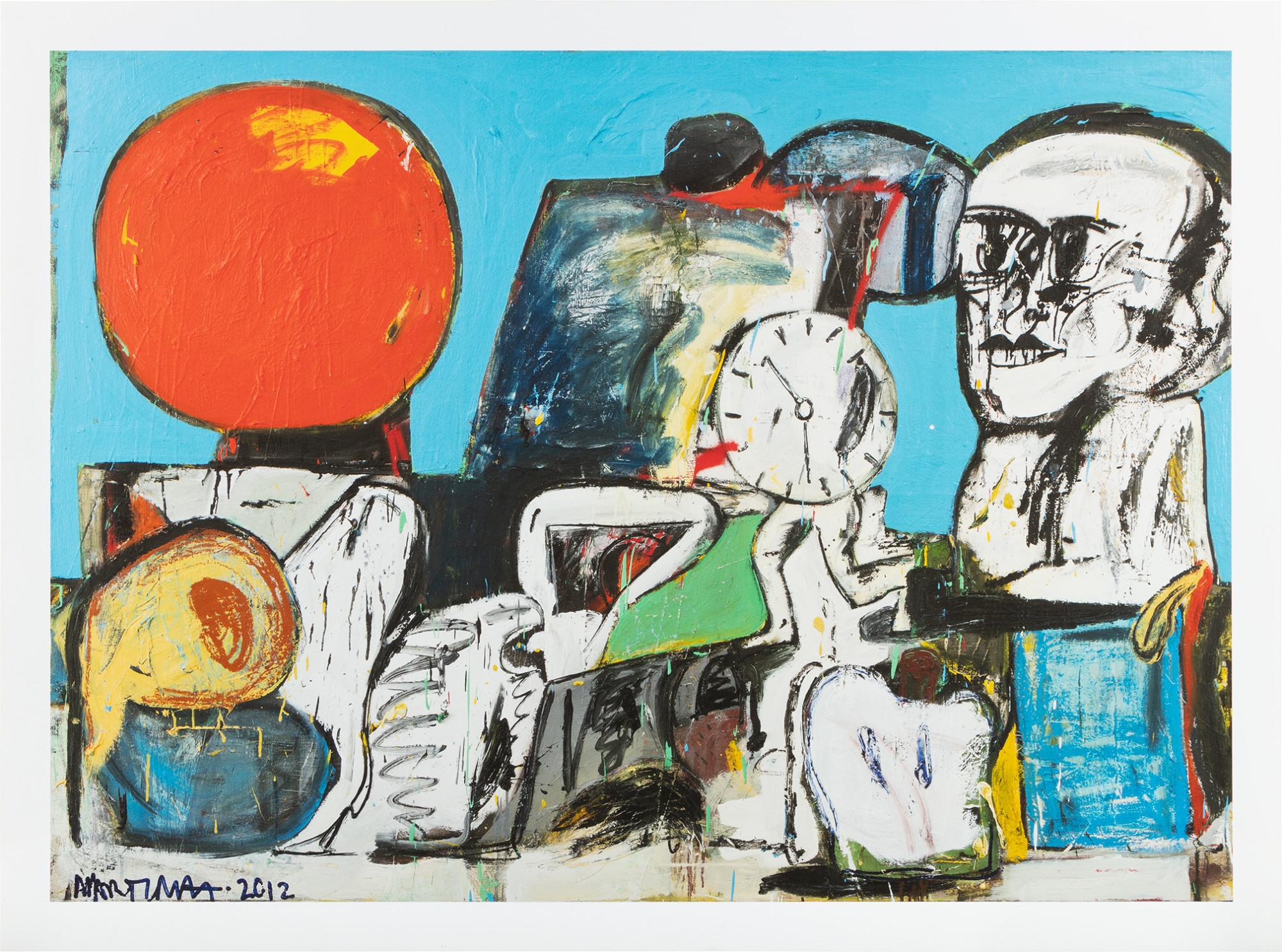 Eddie Martinez | Time Assassin (2012) | MutualArt