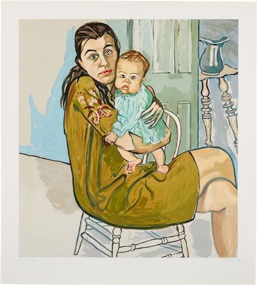 Alice Neel | Mother and Child (Nancy and Olivia) | MutualArt