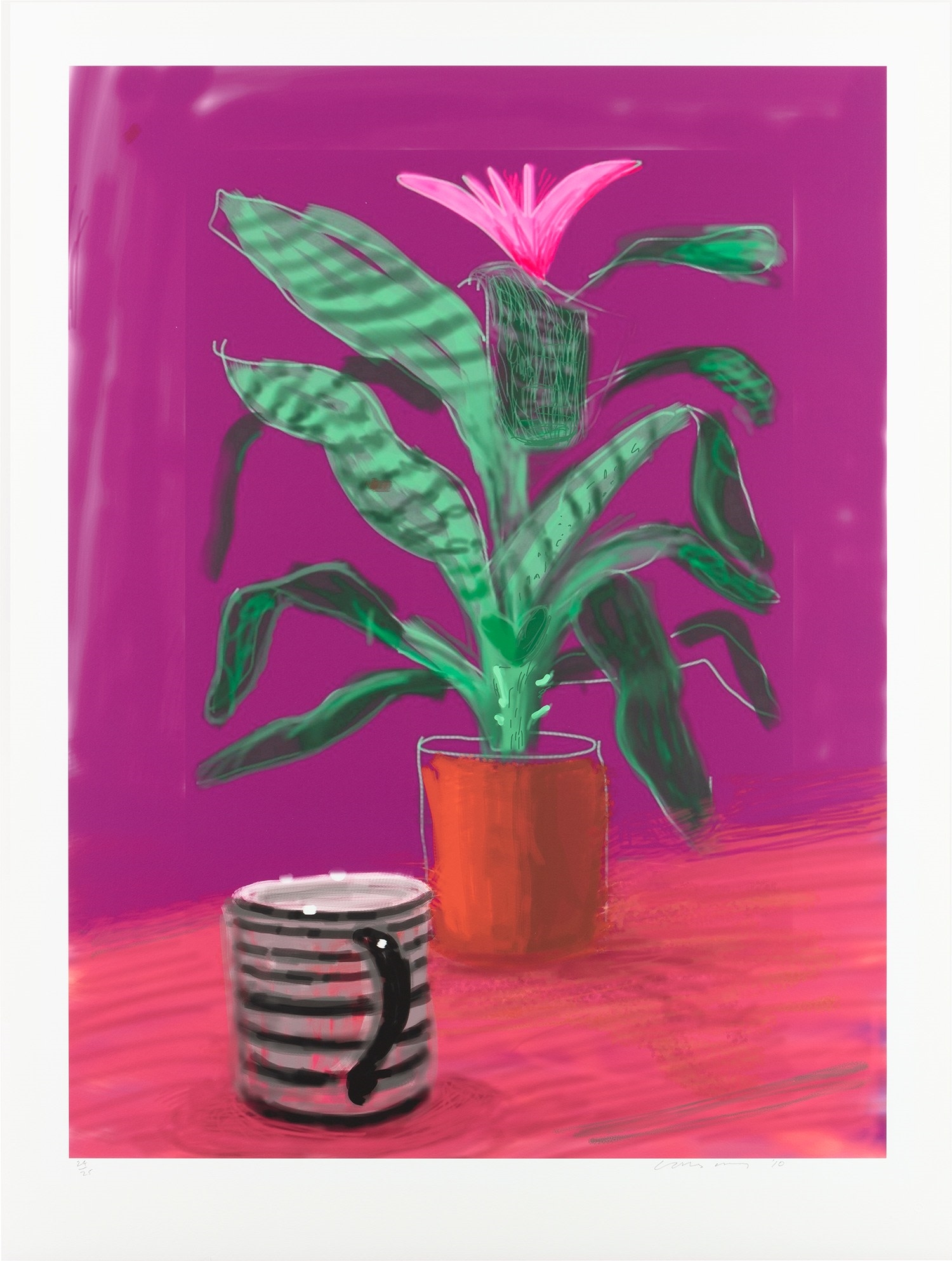 David Hockney | Kilham with Church (2008) | MutualArt