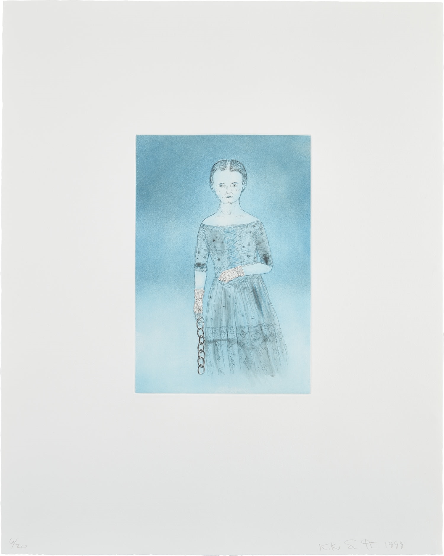 Kiki Smith | Virgin Mary; Emily B.; Billie; and Eva, from Blue Prints ...