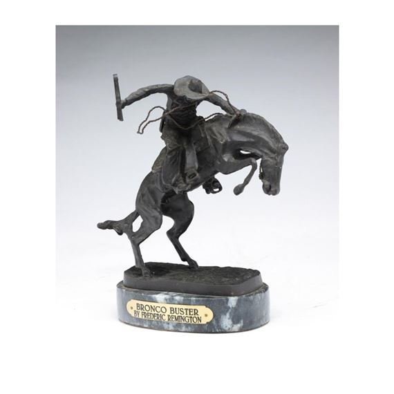 Frederic Remington | BRONCO BUSTER | MutualArt