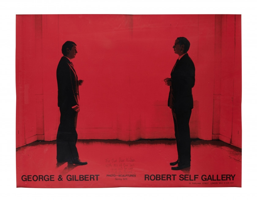 Gilbert & George | Pour Robert Self Gallery (1976) | MutualArt