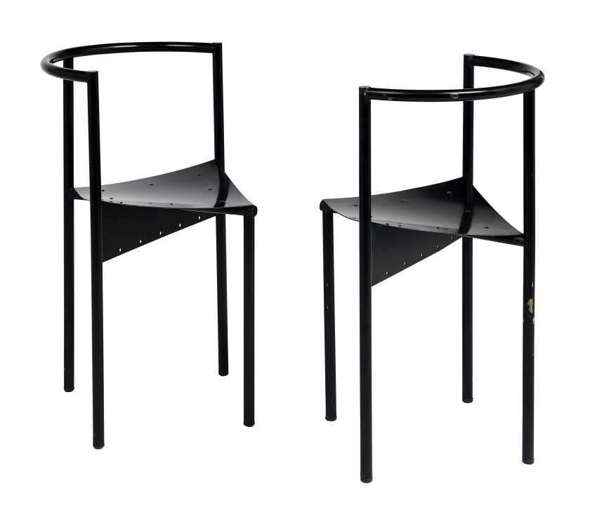 Philippe Starck | Paire de chaises «Wendy wright» (1986) | MutualArt