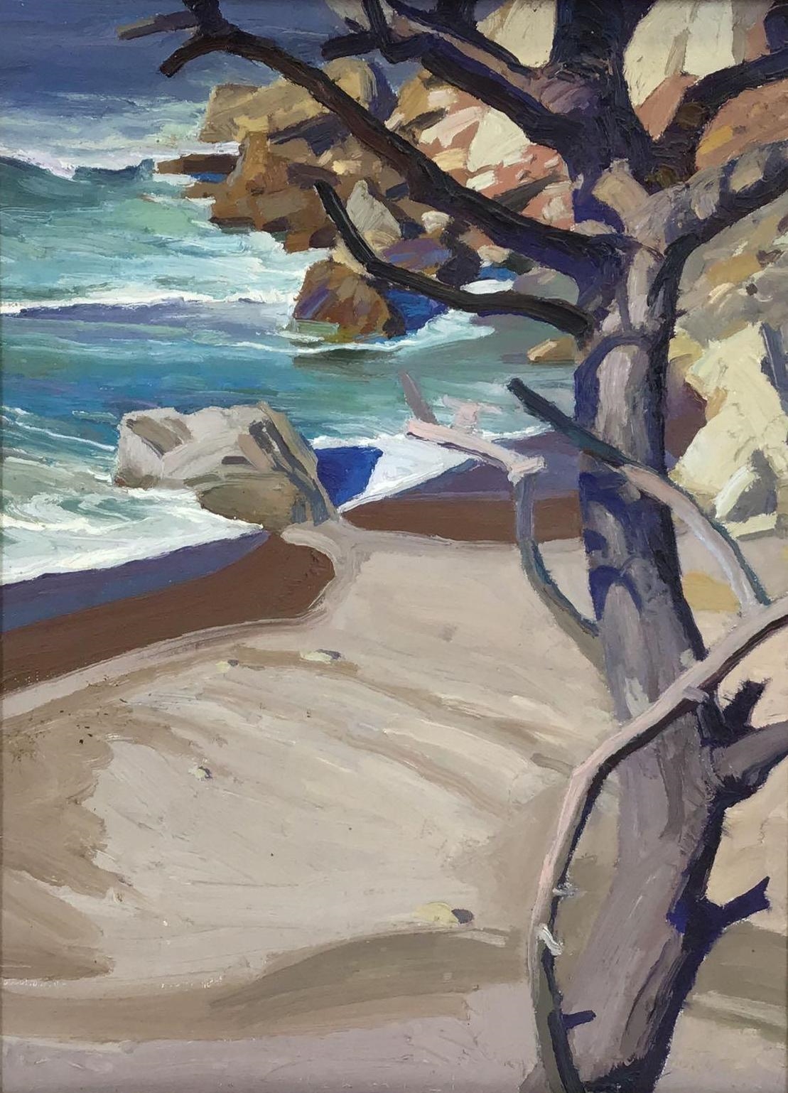 Len Chmiel | Coastal landscape | MutualArt