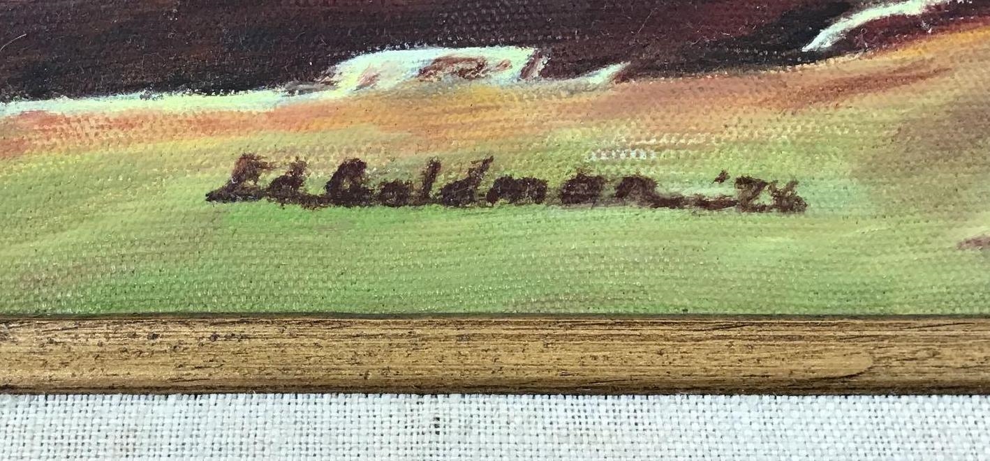 Edward Goldman | Landscape of Grand Tetons | MutualArt