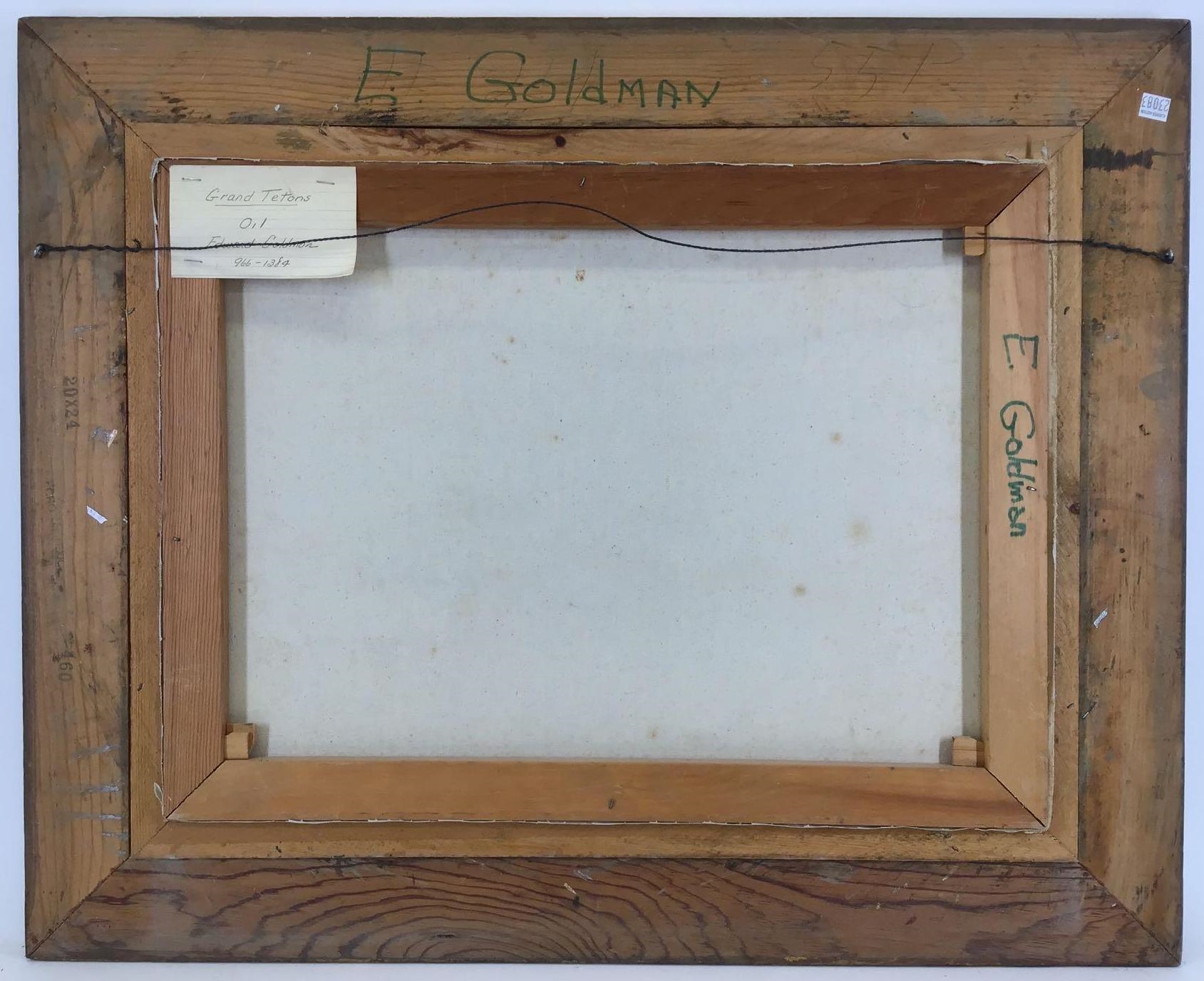 Edward Goldman | Landscape of Grand Tetons | MutualArt