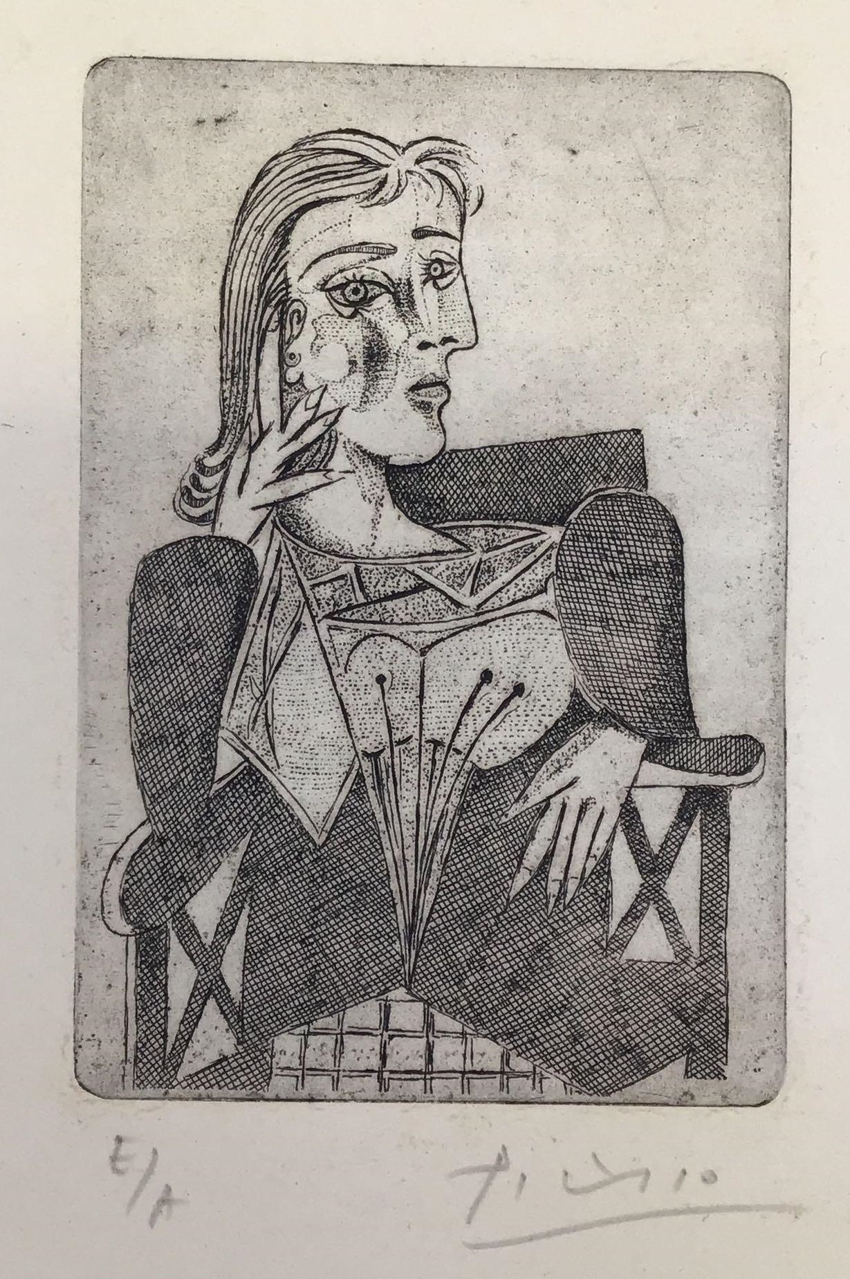 Pablo Picasso | Portrait of Dora Maar | MutualArt