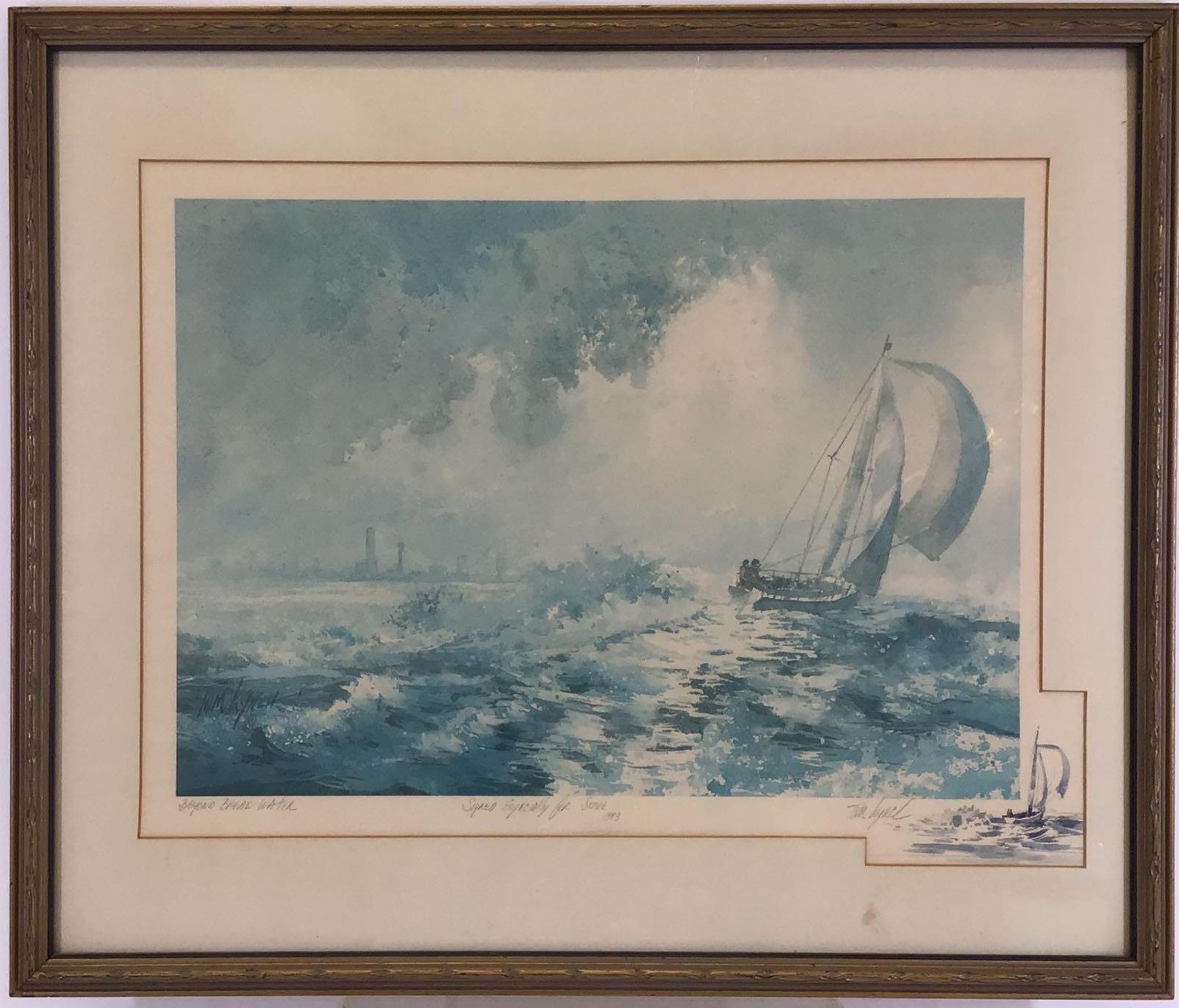 Tom Lynch | Below Break Water | MutualArt