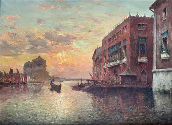 Antoine Bouvard | Grand Canal in Venice | MutualArt