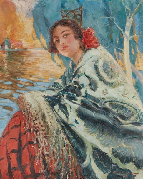 Constant Louche | The Gypsy Woman (1942) | MutualArt