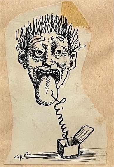 Roland Topor | Faces | MutualArt