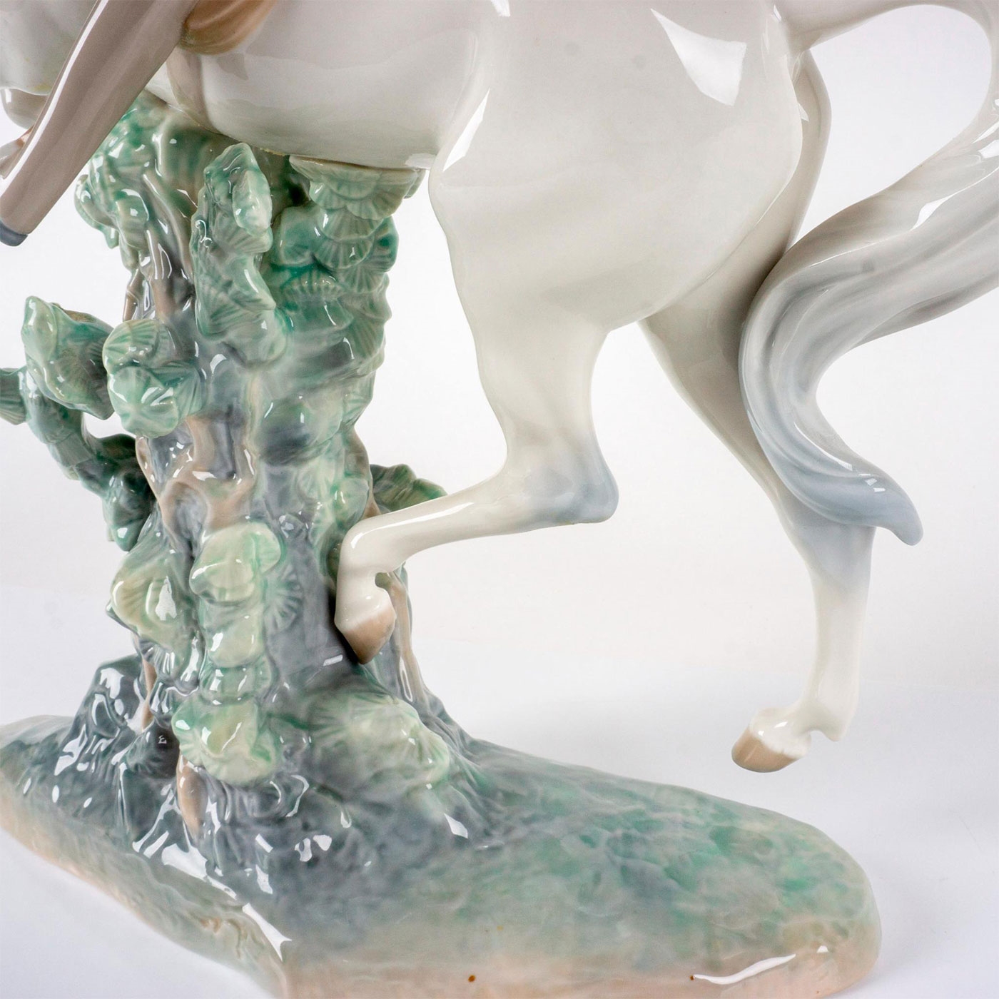 Fulgencio Garcia | Lladro Man On Horse Porcelain Sculpture 4515 | MutualArt